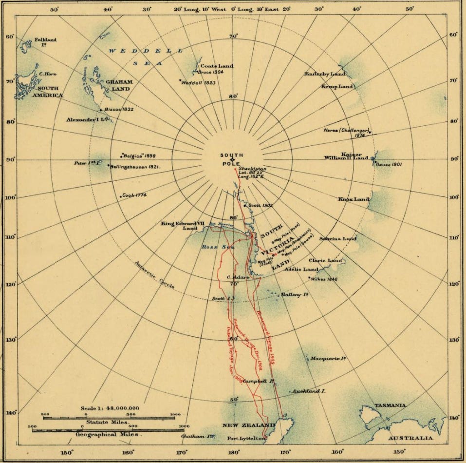 The discovery and conquest of Antarctica