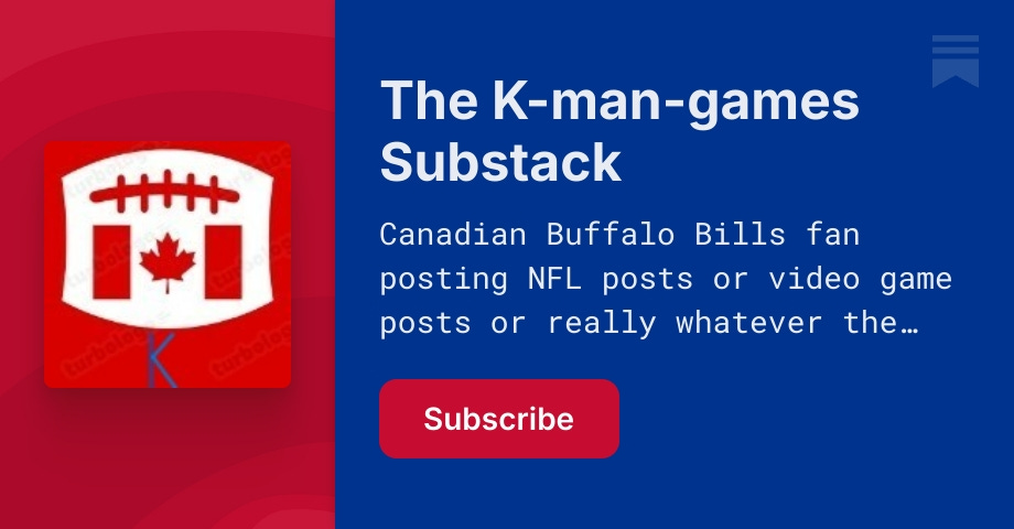 Newsletter Update - The K-man-games Substack
