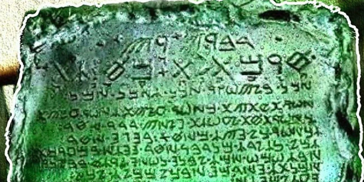 TABULA SMARAGDINA, the ‘Emerald Tablet’ of Hermes