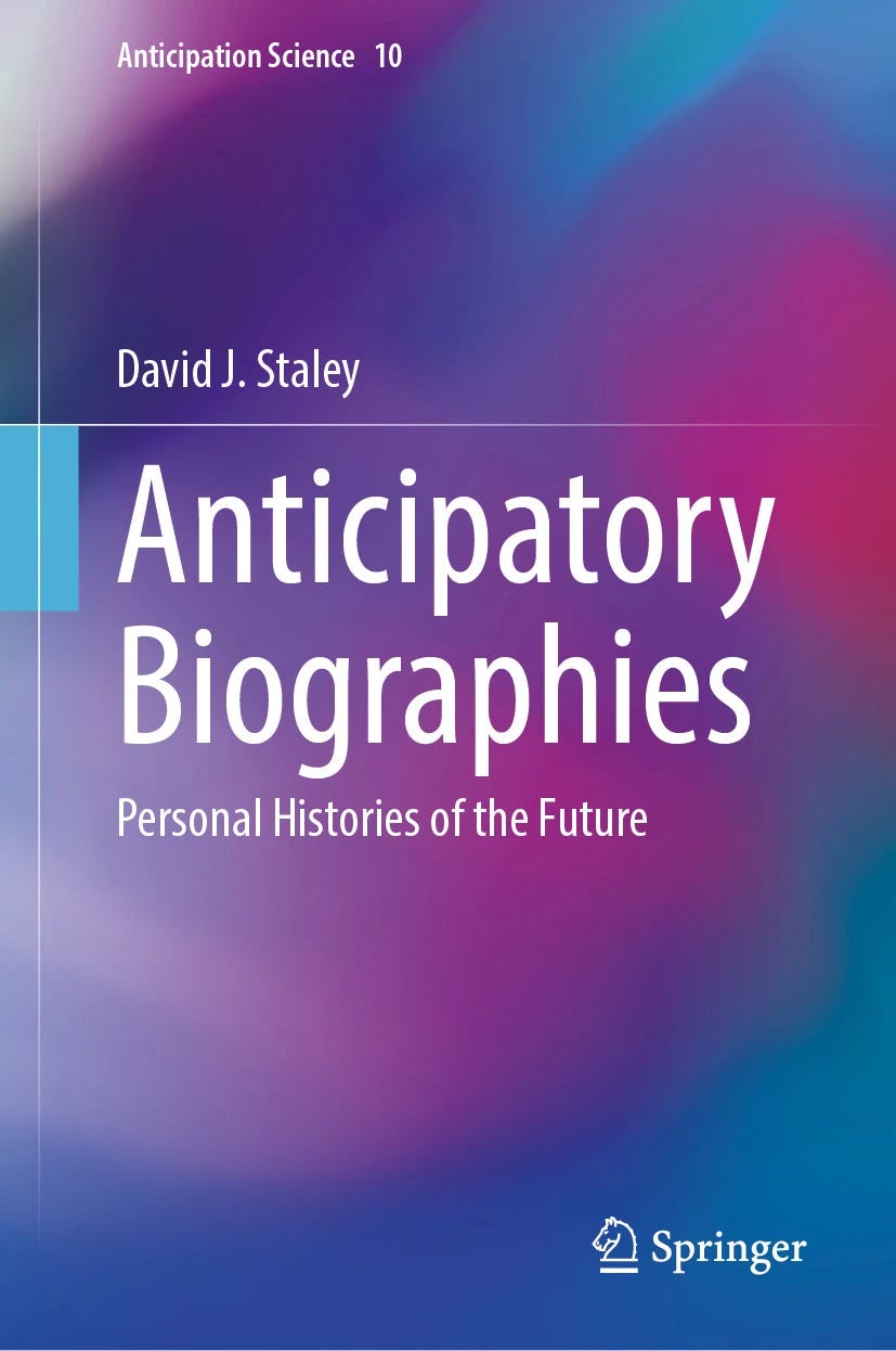 One-sentence Future: Anticipatory Biographies