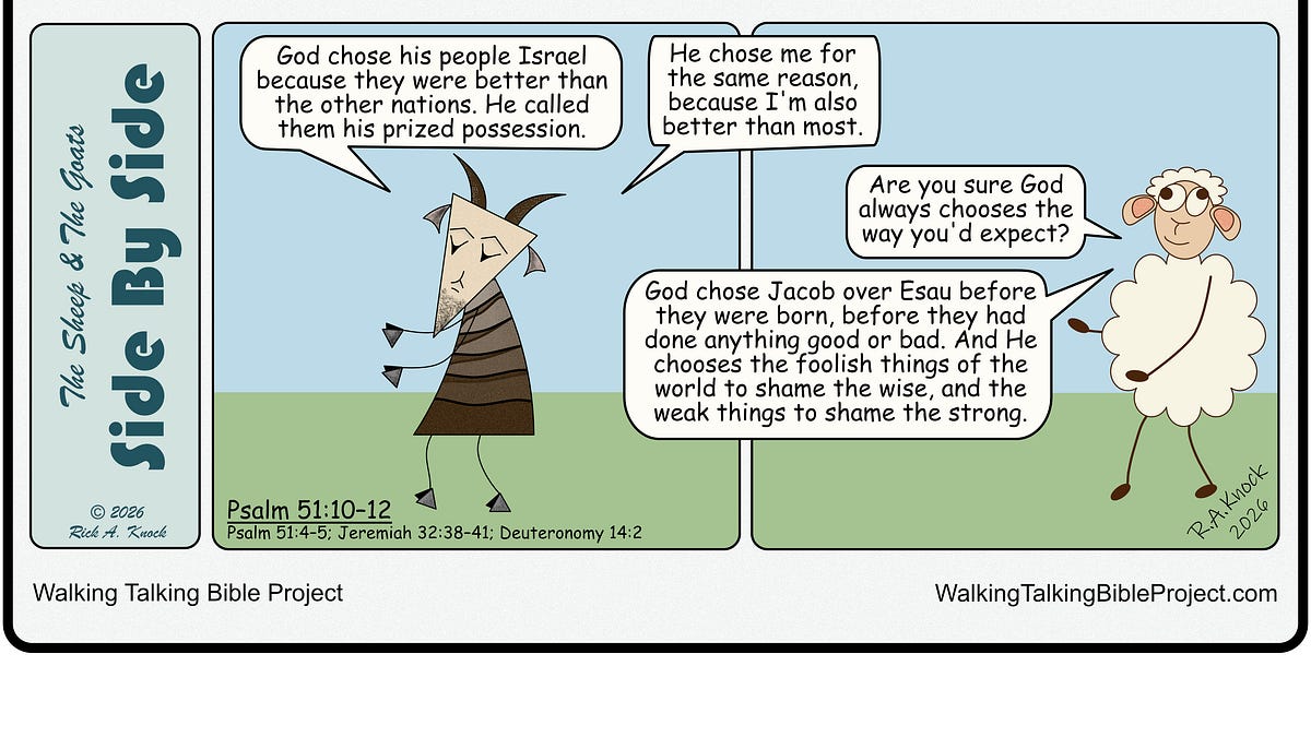 V3-25 Chosen by God - by Rick A Knock