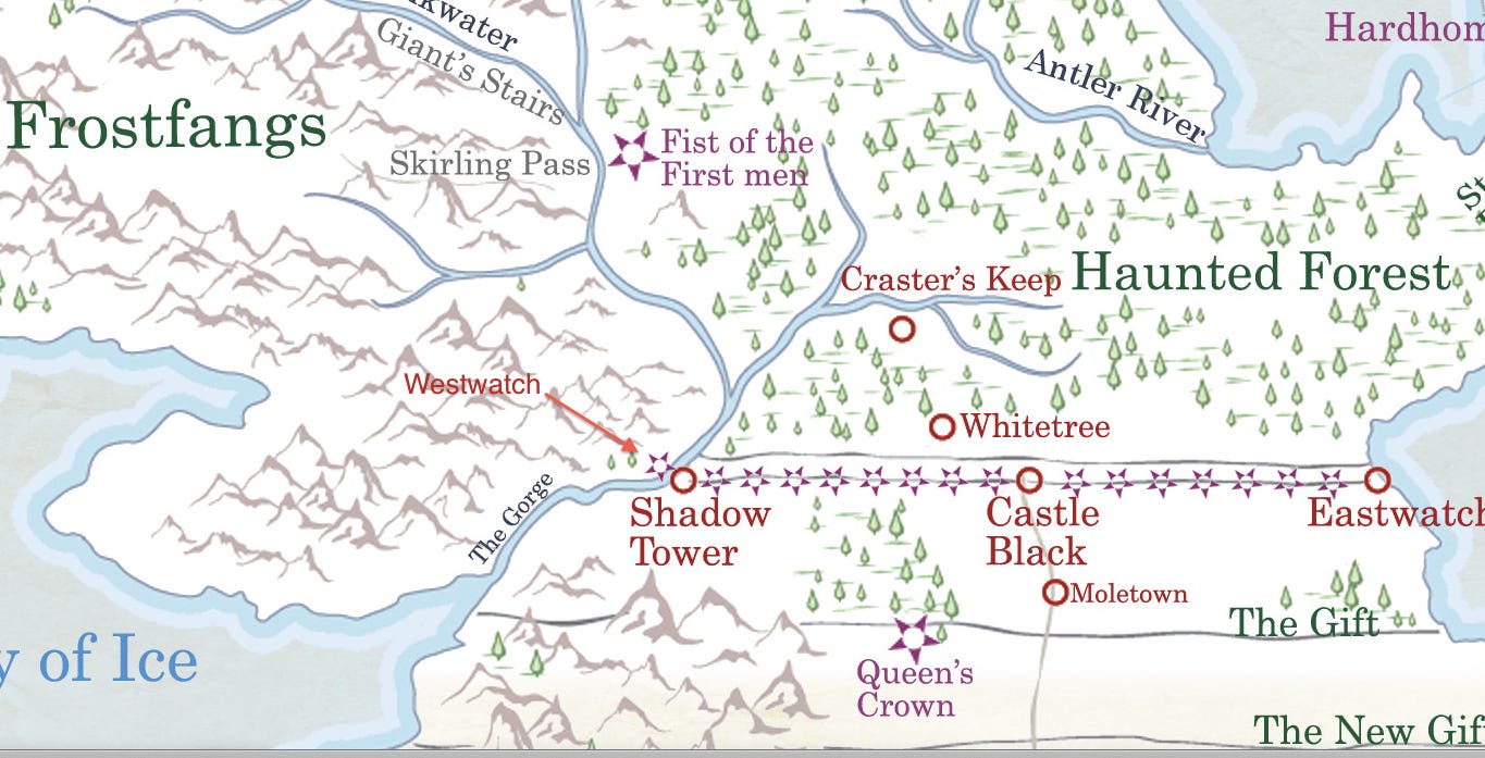 All 19 Castles Along the Wall - by AJ Thomas