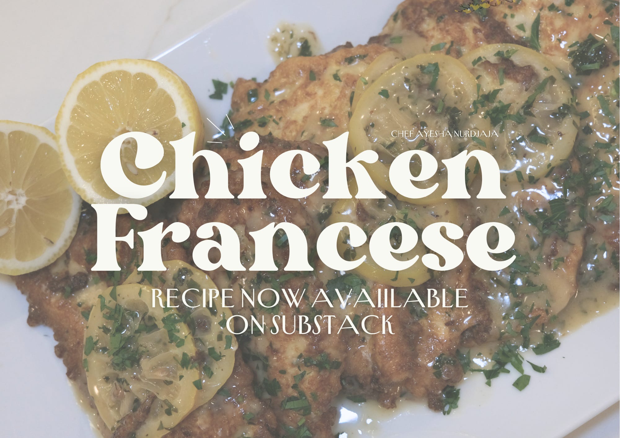 CHICKEN FRANCESE RECIPE