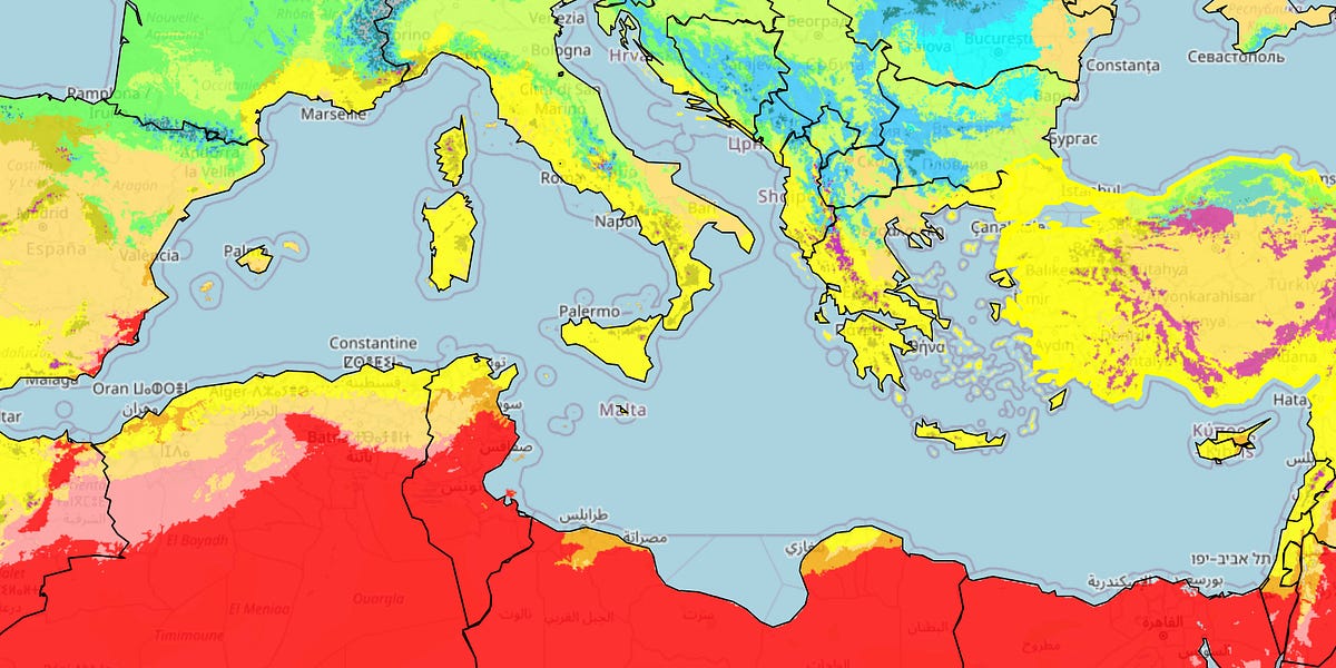 Interactive Koppen climate map - by Rob Beschizza
