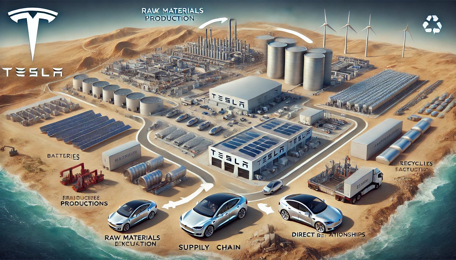 Tesla's Supply Chain Impact Revealed - BIG Supply Chain Lessons 🔋