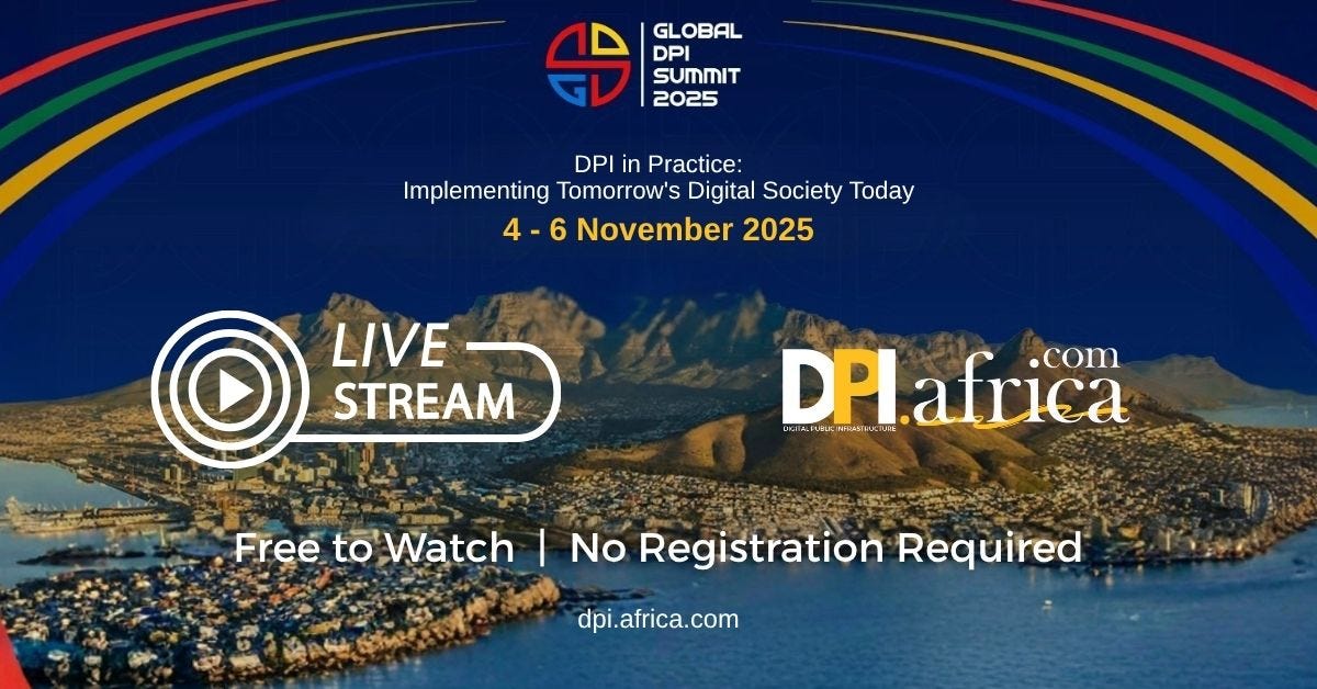 Now Streaming: Global DPI Summit 2025 - iAFRICA