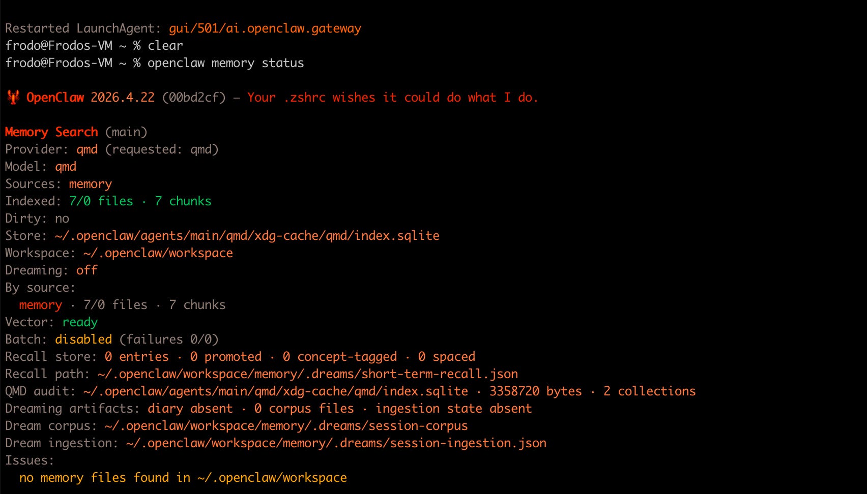 Configuring OpenClaw for Persistent Memory with QMD and Obsidian