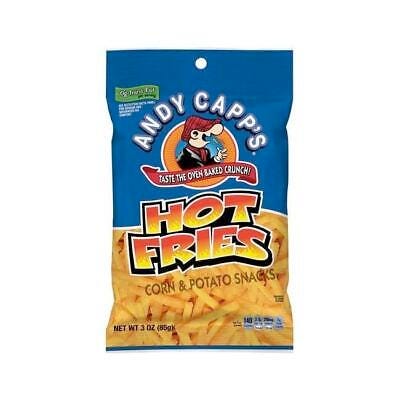 What are hot fries and why does only Andy Capp sell them?