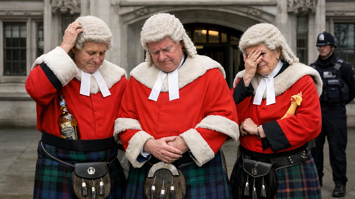 Comments - Shamed Scottish Judges - Bettina Arndt