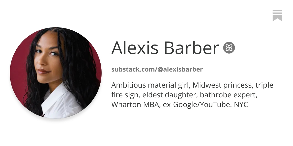 Alexis Barber | Substack