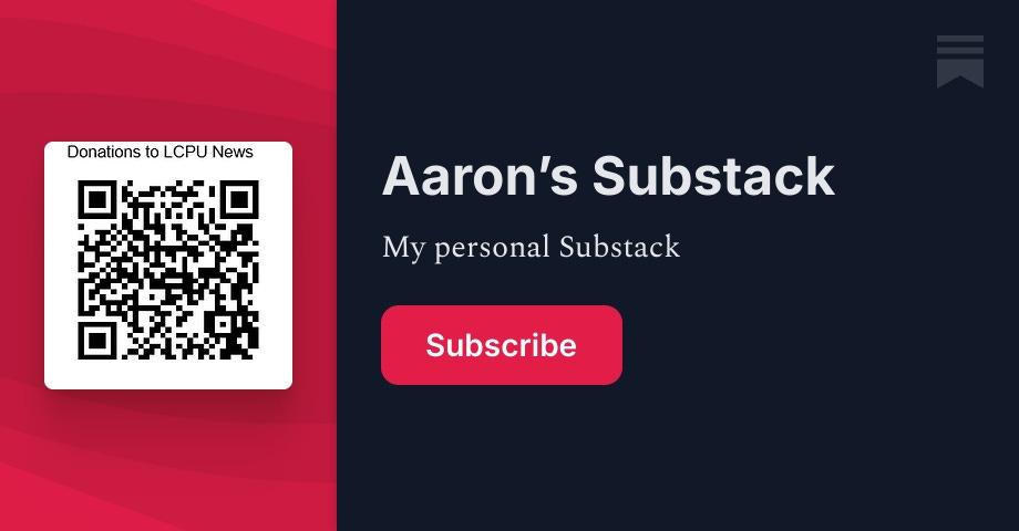 Aaron’s Substack | Aaron C Knapp | Substack