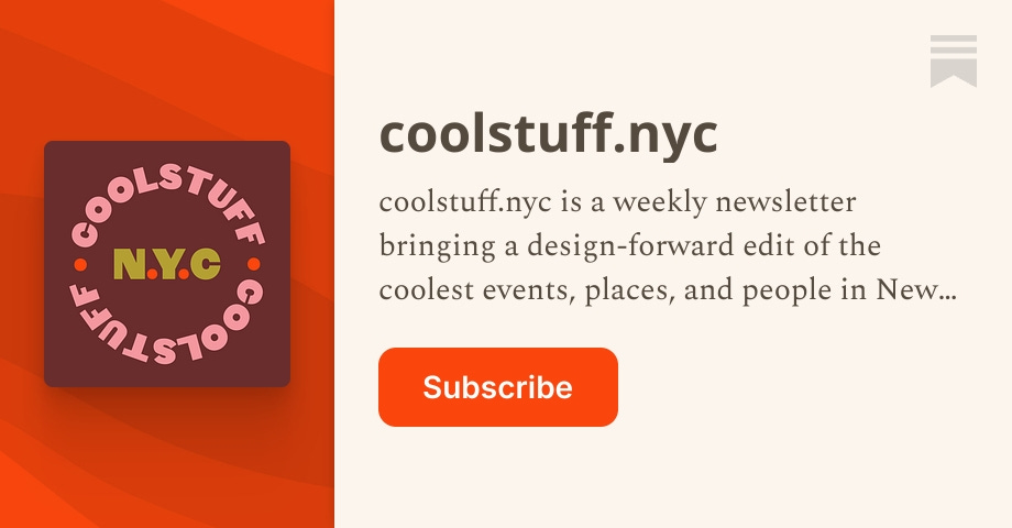coolstuff.nyc | Substack