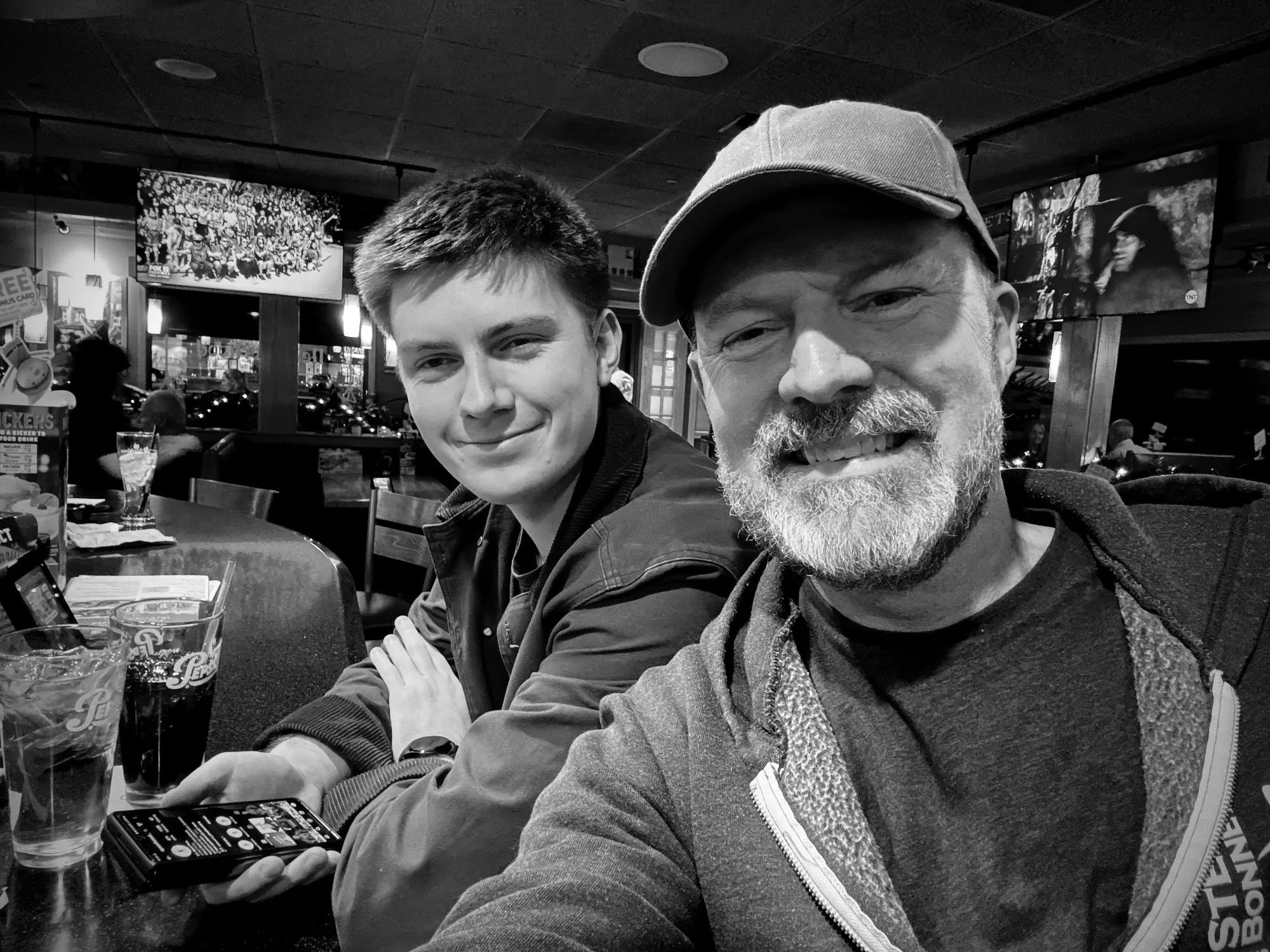 John P. Weiss (@johnpweiss): "My father used to get excited when I came ...