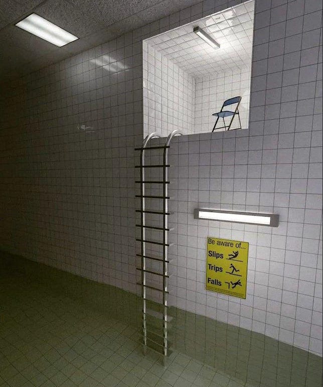 How to Access the Backrooms: Liminal Horror, Async, and Noclipping Reality