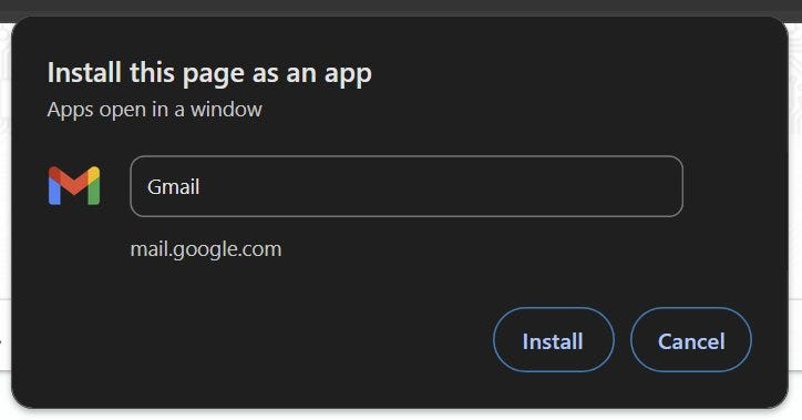 How to install any website as a desktop app in just a few seconds