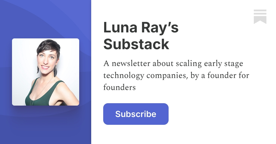 Luna Ray’s Substack | Substack