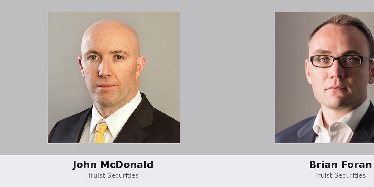 🎙️ Trends in US Banking: An Interview with John McDonald & Brian Foran