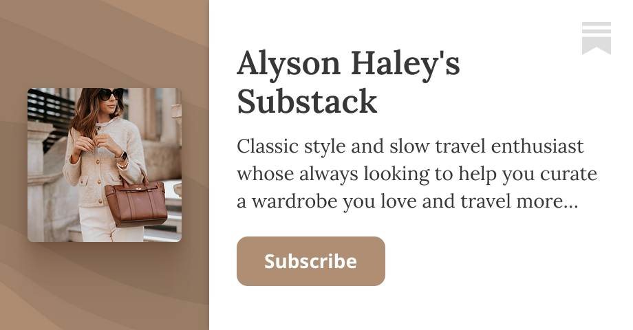 Alyson Haley's Substack | Substack