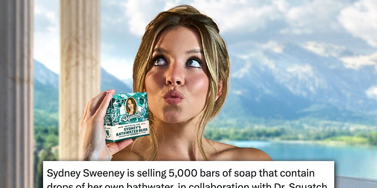 i'm mad at sydney sweeney - sincerely, morgan