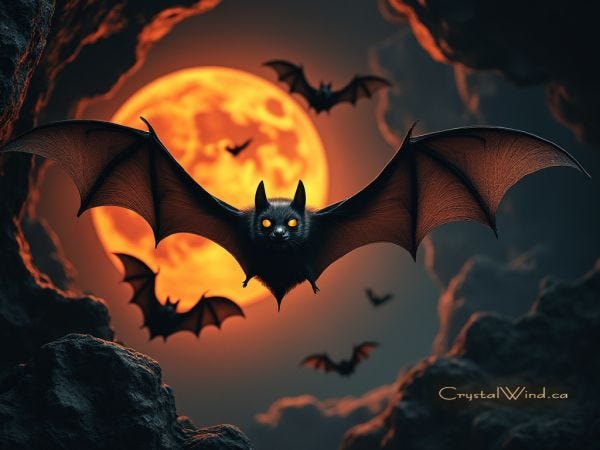 Bats - Myths, Folklore and Facts - CrystalWind™