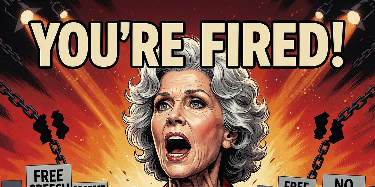 Jane Fonda's Women's Media Center Fired Me Because I Voted for Trump