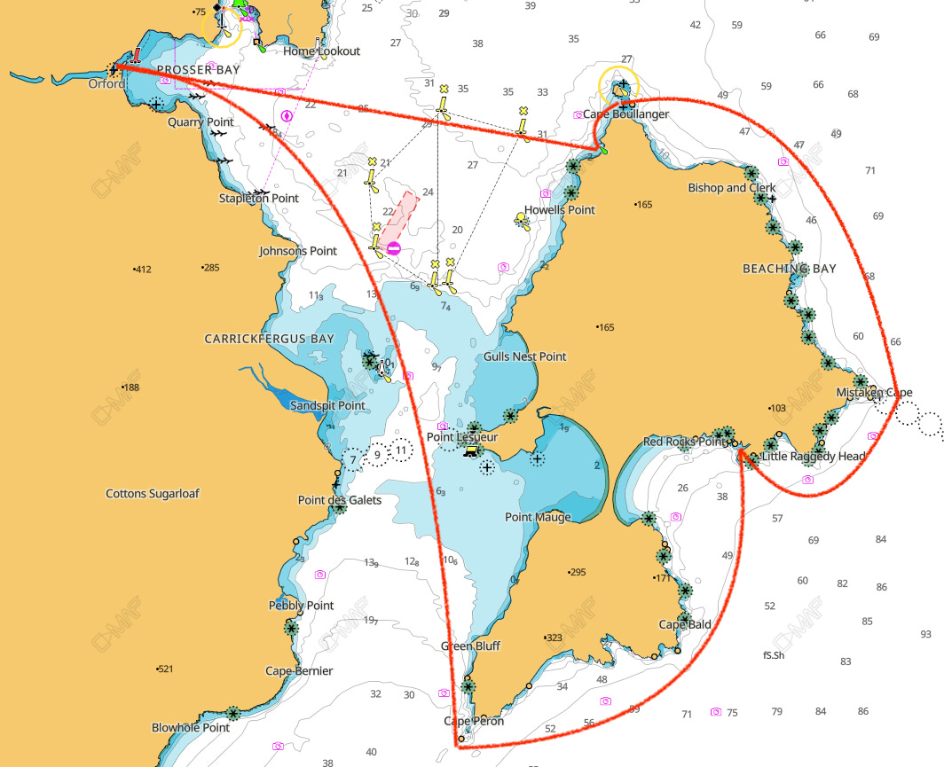 "Scuppers" Sails Maria Island: A Hull’s Account