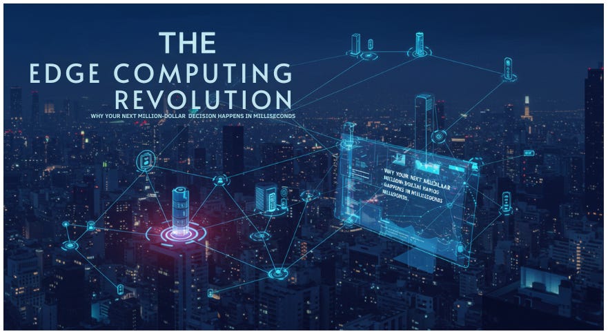 🚀 The Edge Computing Revolution: Why Your Next Million-Dollar Decision Happens in Milliseconds