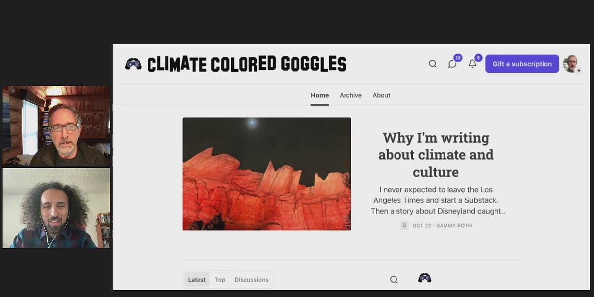 Sammy Roth on Climate, Culture and the Changing Media Environment