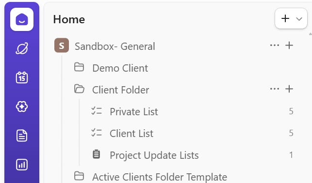How to Structure Your ClickUp Workspace