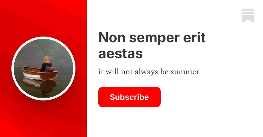 Non semper erit aestas | Samael | Substack