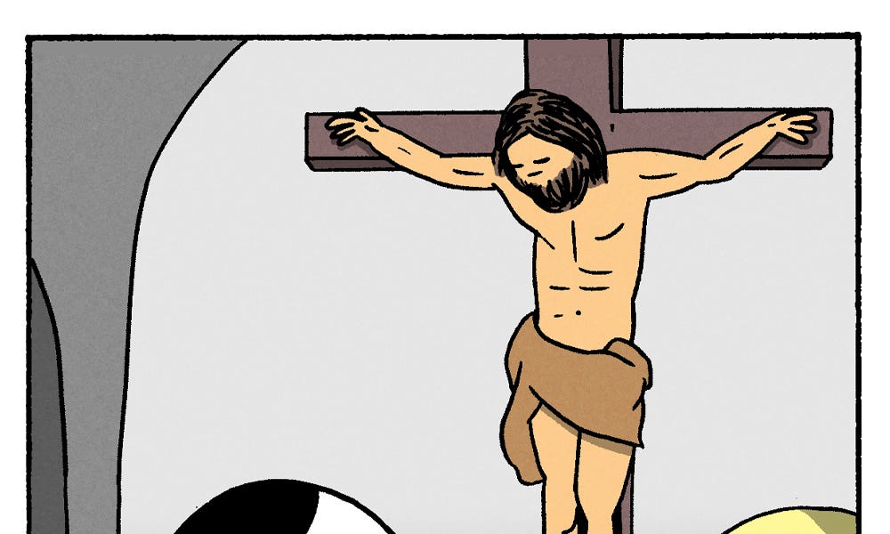 Buff Jesus - by Elizabeth Pich & Jonathan Kunz