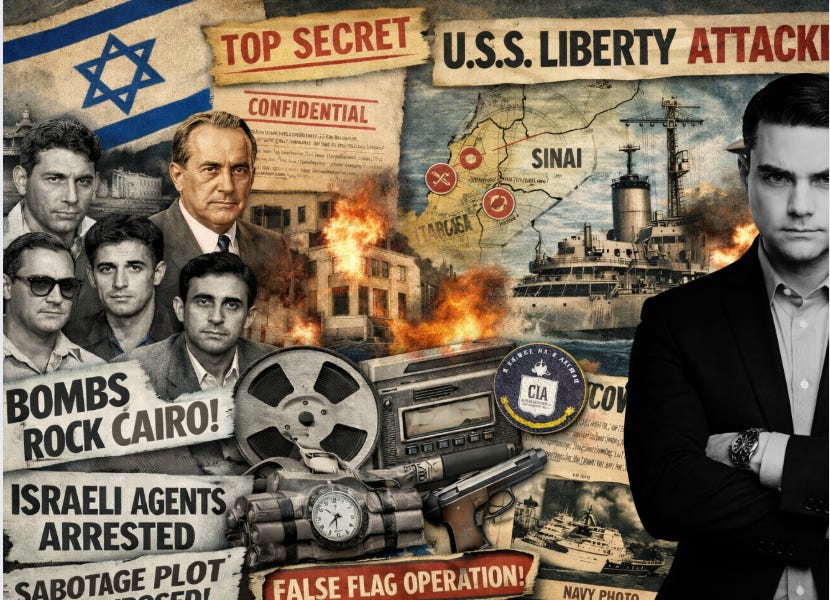 Ben Shapiro, the Lavon Affair, and Facts Withheld from the American People