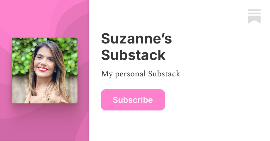Suzanne’s Substack | Suzanne Bell | Substack