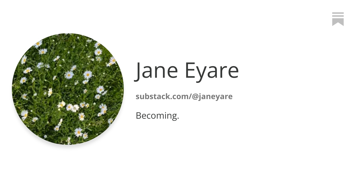 Jane Eyare | Substack