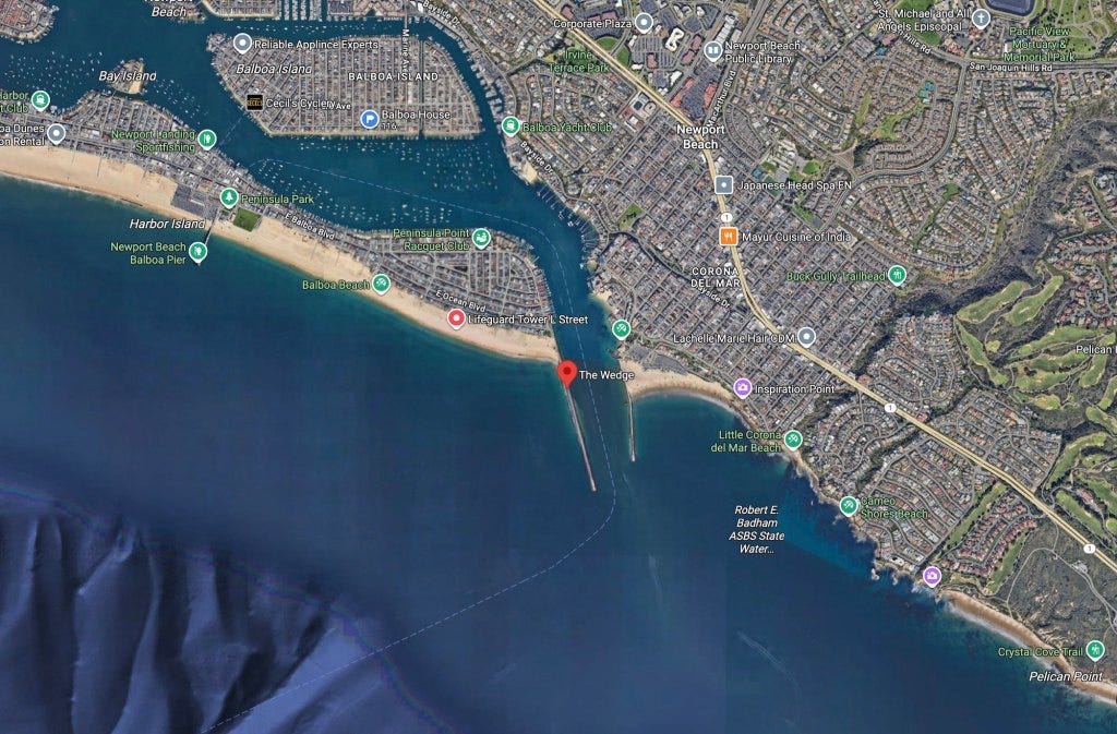 The Physics and Geology of The Wedge, California’s Most Dangerous Surf ...