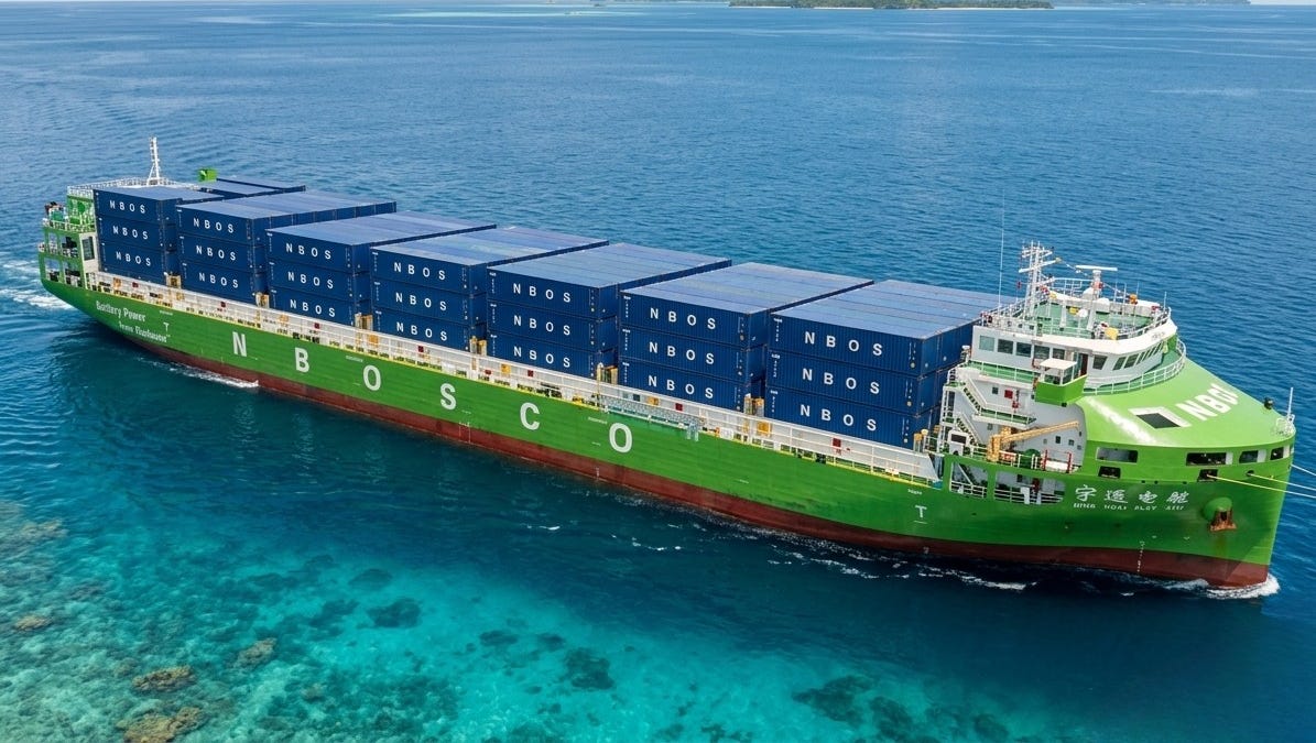 World’s Largest Electric Container Ship — 10 Questions That Actually Matter
