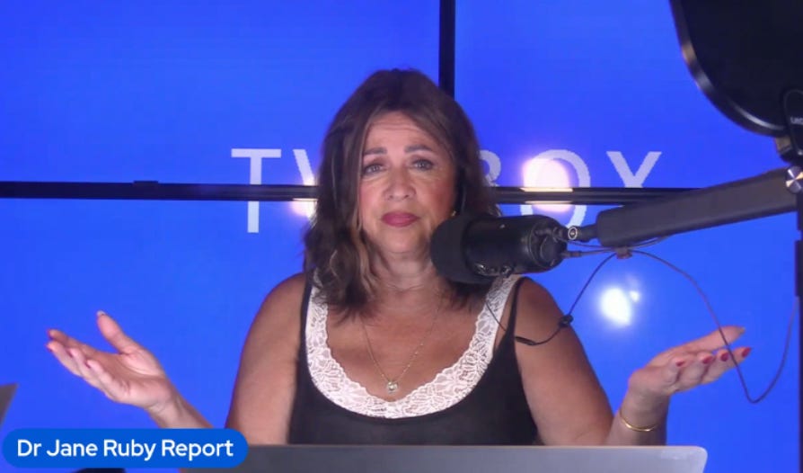 Dr Jane Ruby Report Ep 2 - by Dr Jane Ruby