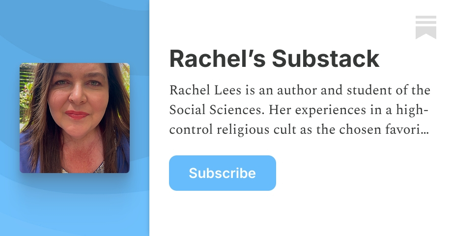 Rachel’s Substack | Substack