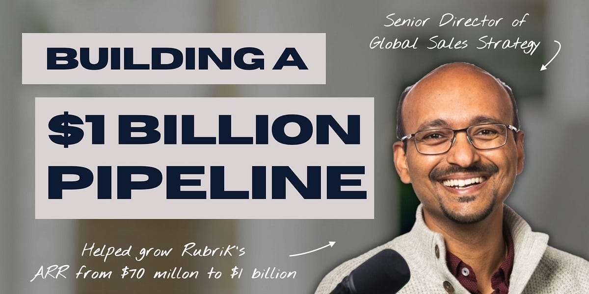 Building a Billion-Dollar Pipeline: A Deep Dive into Rubrik’s Sales ...