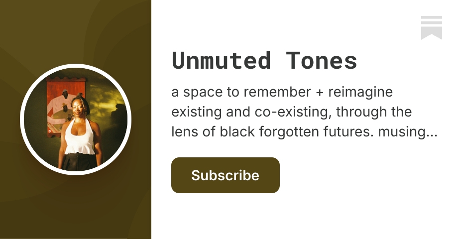 Unmuted Tones | Zaisha Smith | Substack