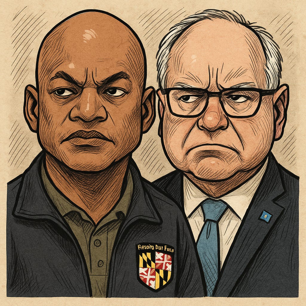 Why Wes Moore Should Be Worried About Tim Walz’s Billion-Dollar ...