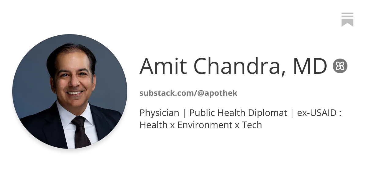 Amit Chandra, MD | Substack