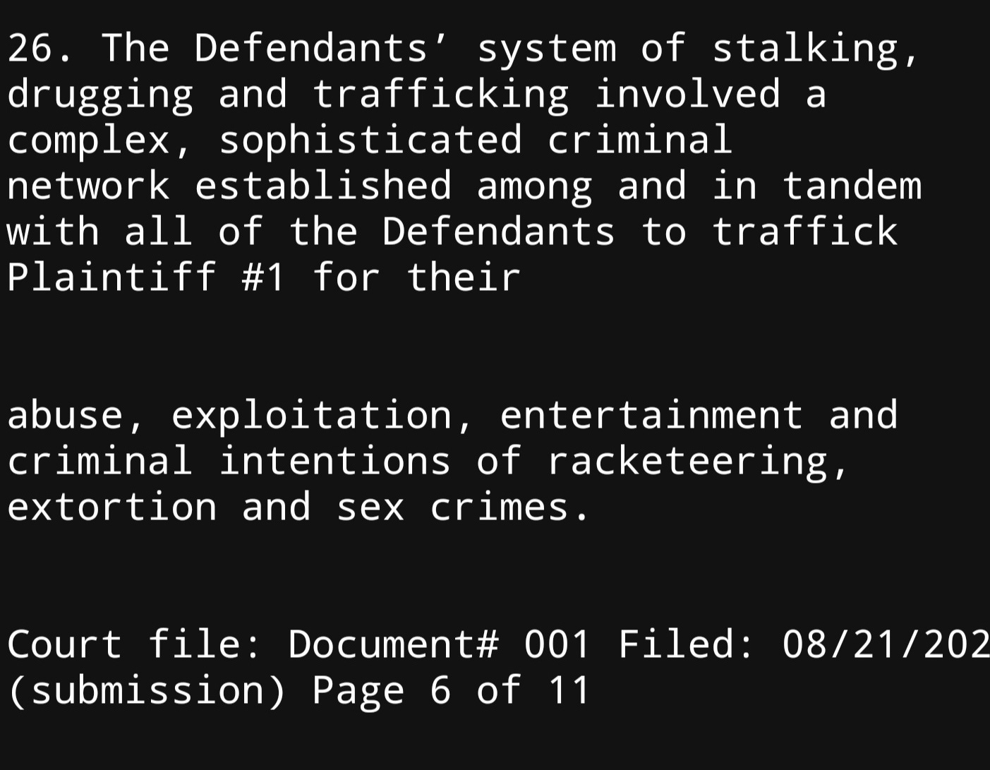 Latham v. Epstein, Weinstein, and Jay-Z: Allegations of Trafficking, Exploitation, and a Cover ...