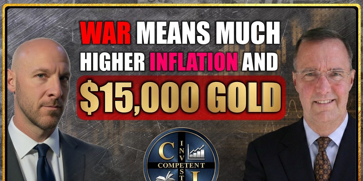 Lawrence Lepard: War Means Much Higher Inflation and $15,000 Gold