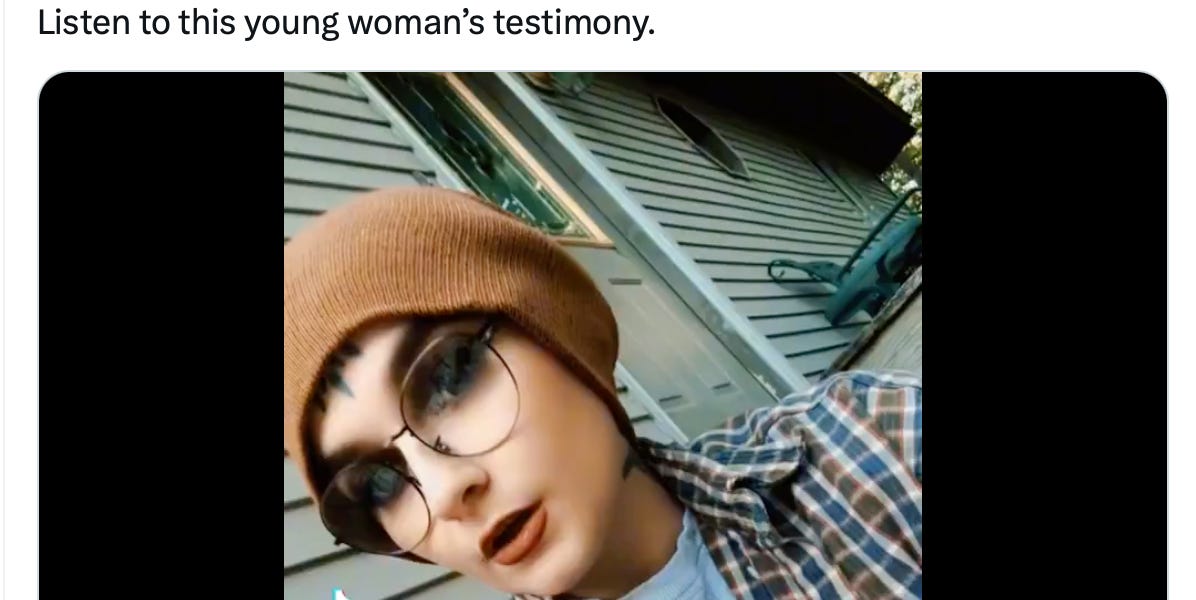 Maddie Evans testimony - FirstFactCheck