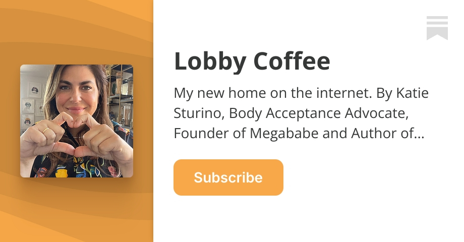Lobby Coffee | Katie Sturino | Substack