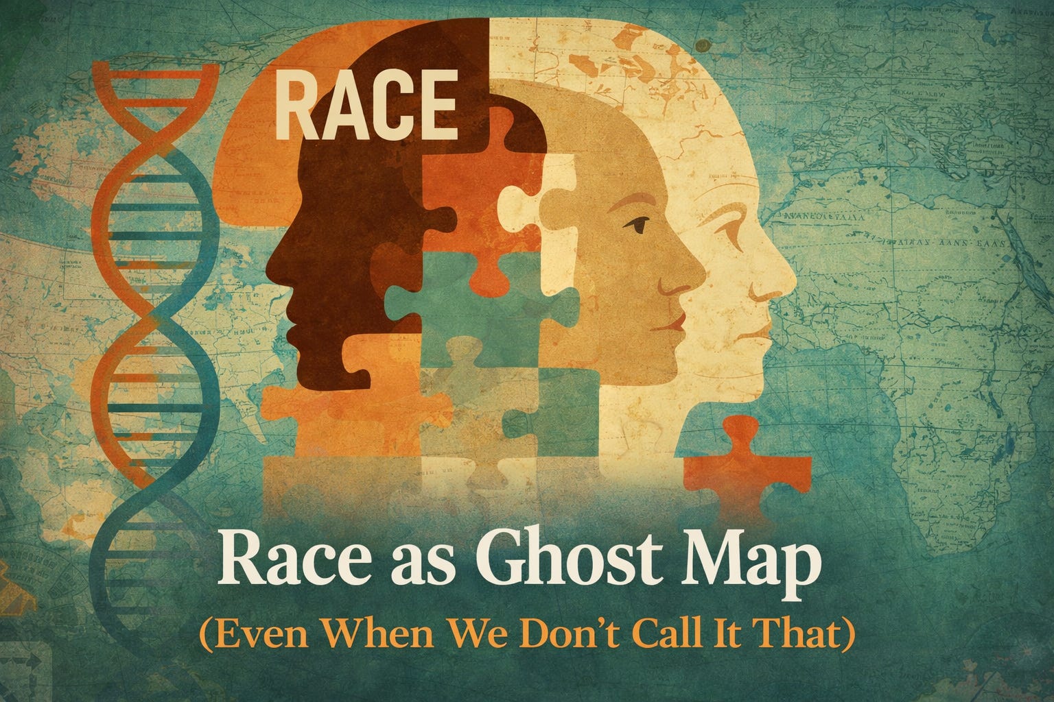 Race as a Ghost Map - by Jerry W. Washington, Ed.D.