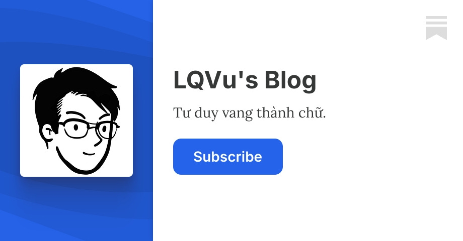 LQVu's Blog | Luu Vu | Substack
