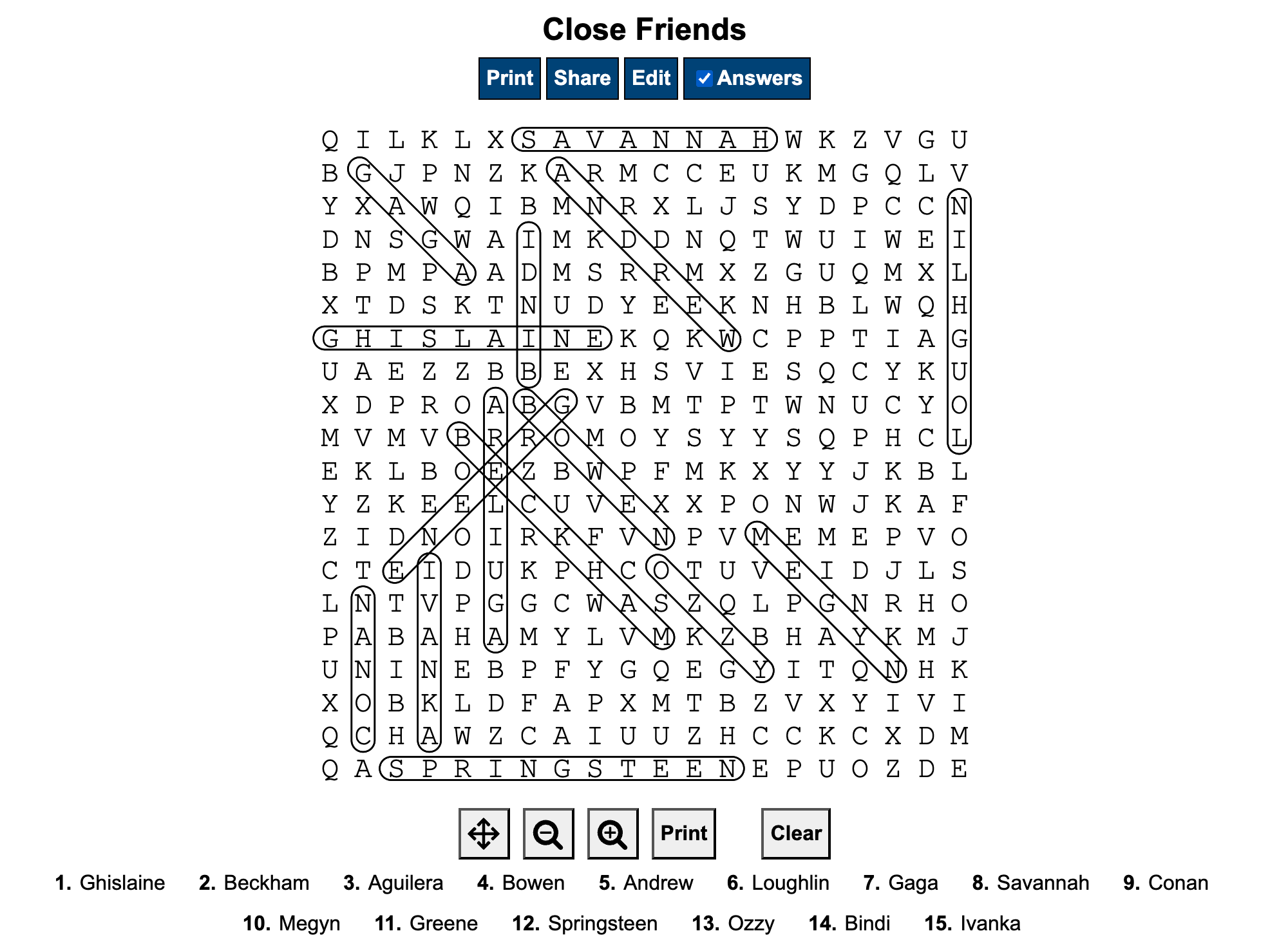 Festive Puzzle Break: Celebrity Wordsearch and Brain-Busting 'Spot the ...