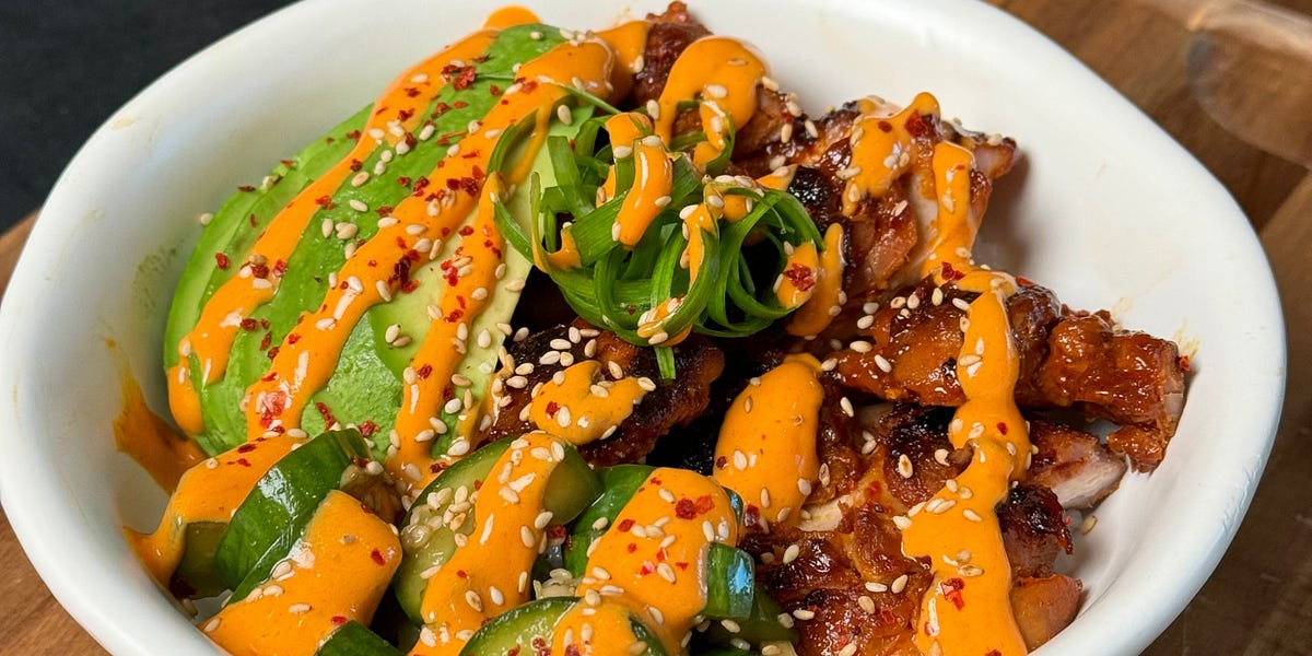 Chicken Bulgogi Rice Bowls - by Stealth Health Life